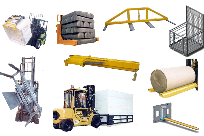 Forklift Attachments | Materials Handling | All Rubber