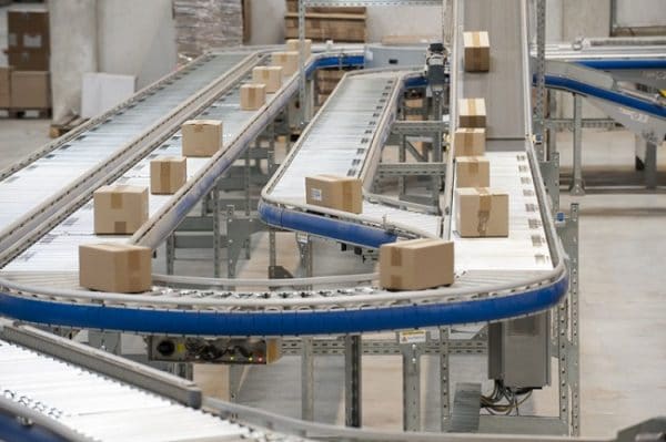 Powered Roller Conveyors - All Rubber